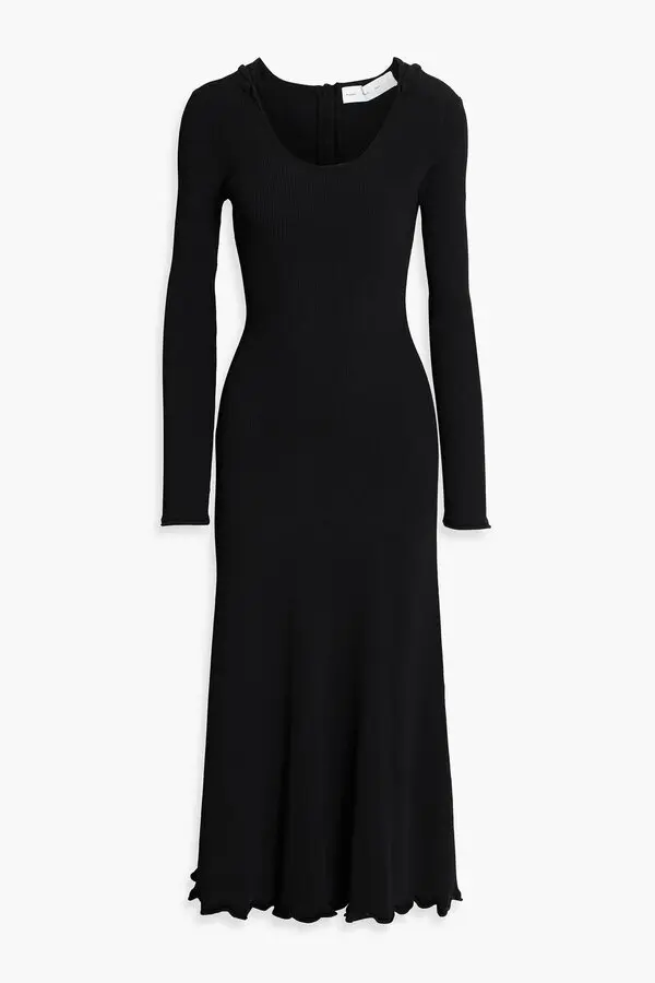 Proenza Schouler Elie Ribbed-knit Midi Dress