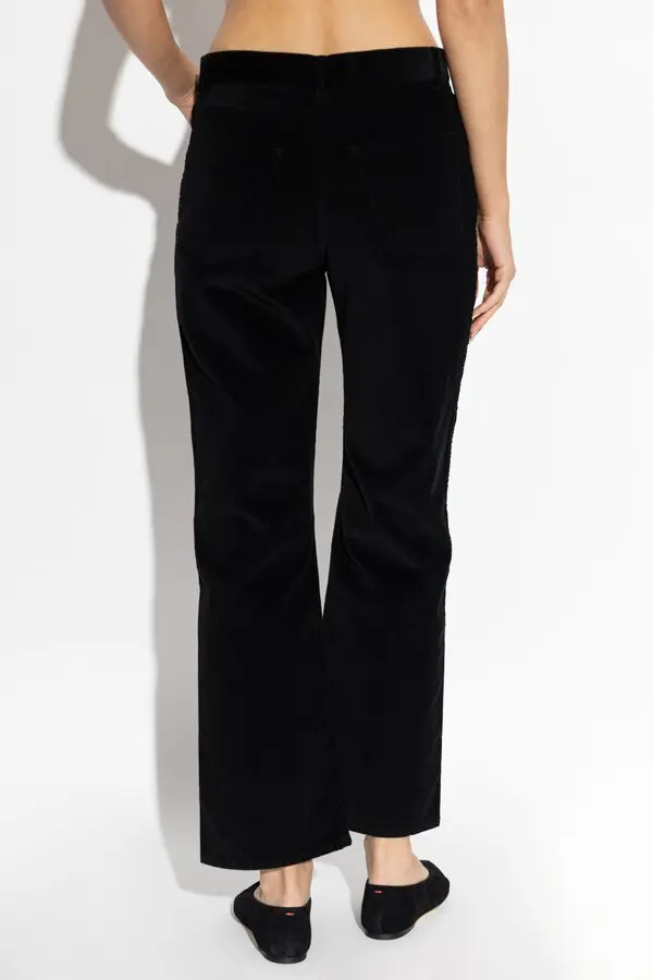 TOTEME Corduroy Trousers - Black