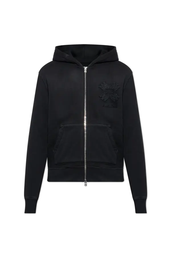Amiri Logo Zip-up Sweatshirt