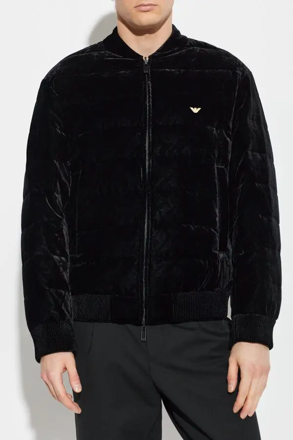 Emporio Armani Reversible Hooded Bomber Jacket