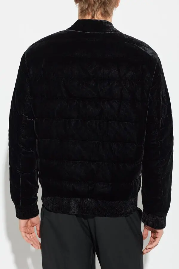 Emporio Armani Reversible Hooded Bomber Jacket