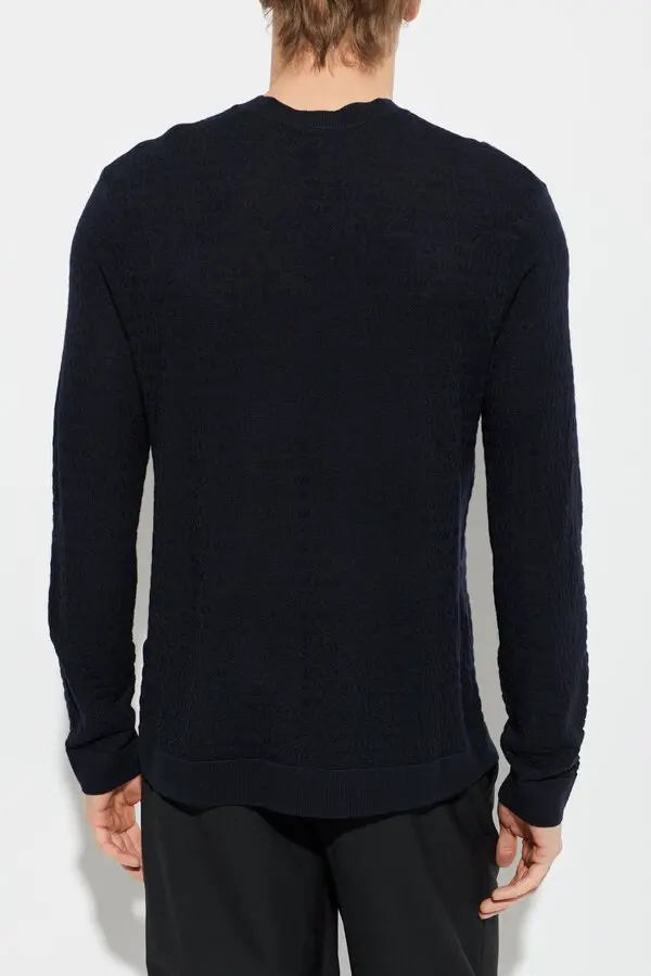 Emporio Armani Wool Crew Neck Sweater