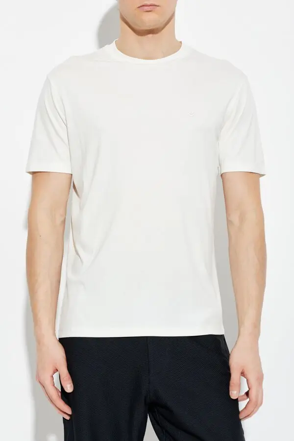 Emporio Armani T-shirt With Embroidered Logo