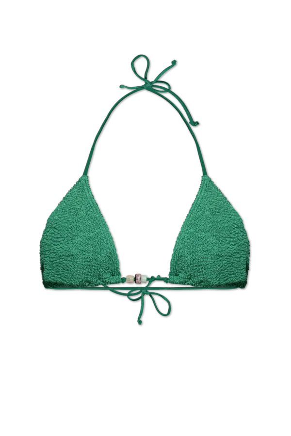 Bond Eye Beaded Bikini Top - Green
