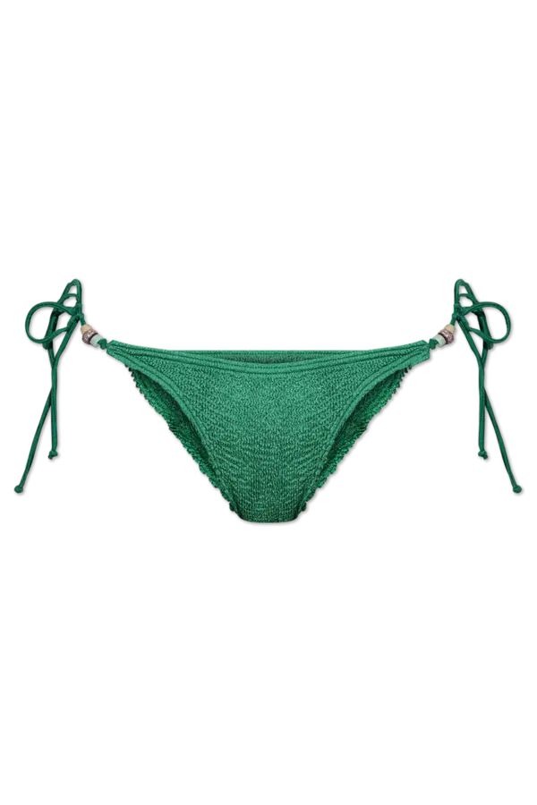 Bond Eye Beaded Bikini Bottom - Green