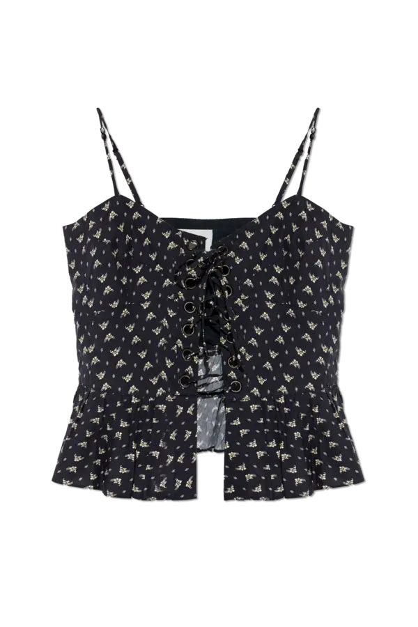 MARANT ETOILE Dolma Top - Black