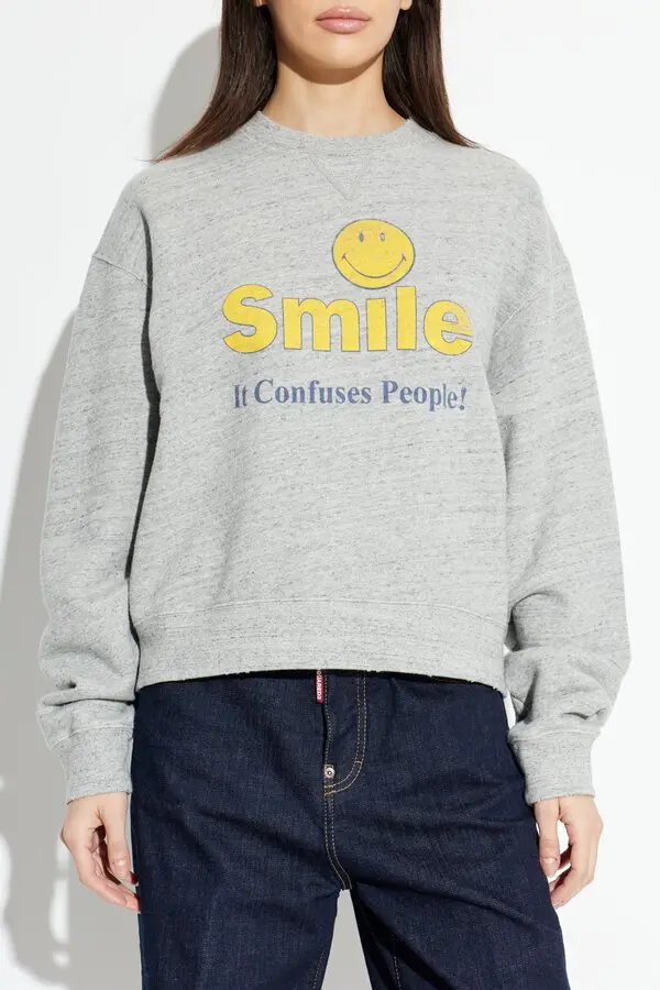 Dsquared2 Printed Sweatshirt - Grey