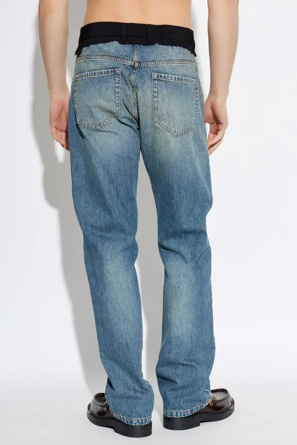MAISON MARGIELA Vintage-effect Carrot Fit Jeans