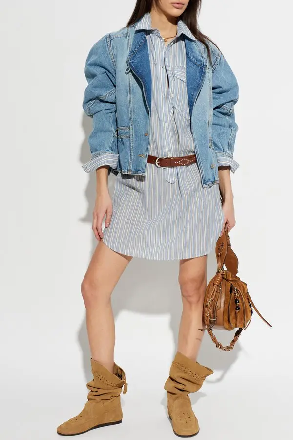 MARANT ETOILE Loriane Shirt Dress