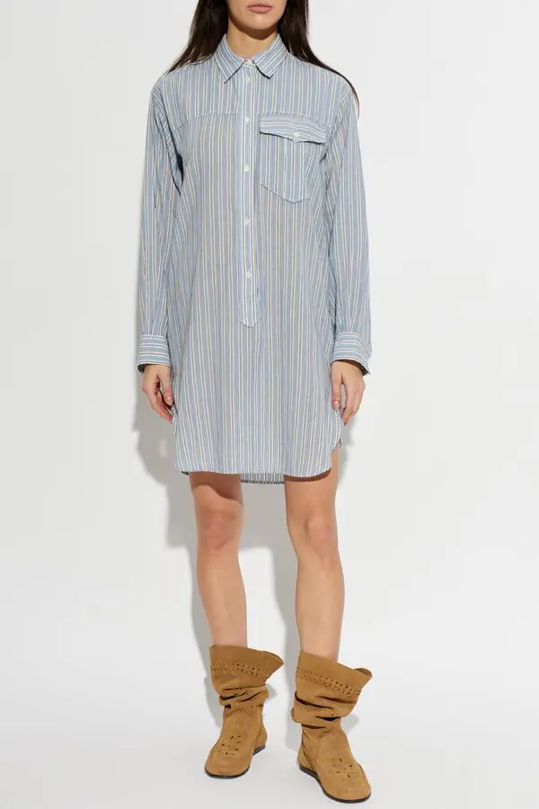 MARANT ETOILE Loriane Shirt Dress