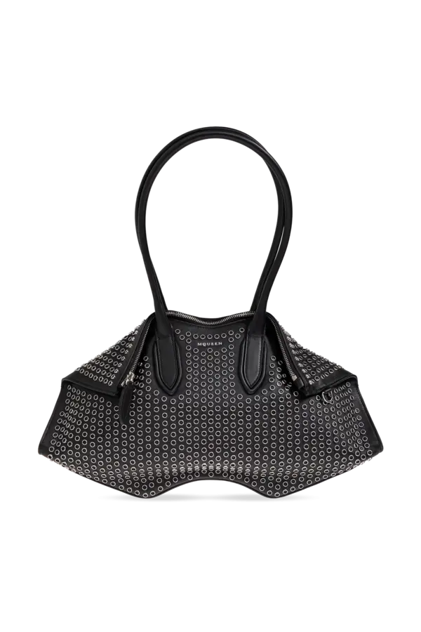 Alexander McQueen Manta Handbag - Black