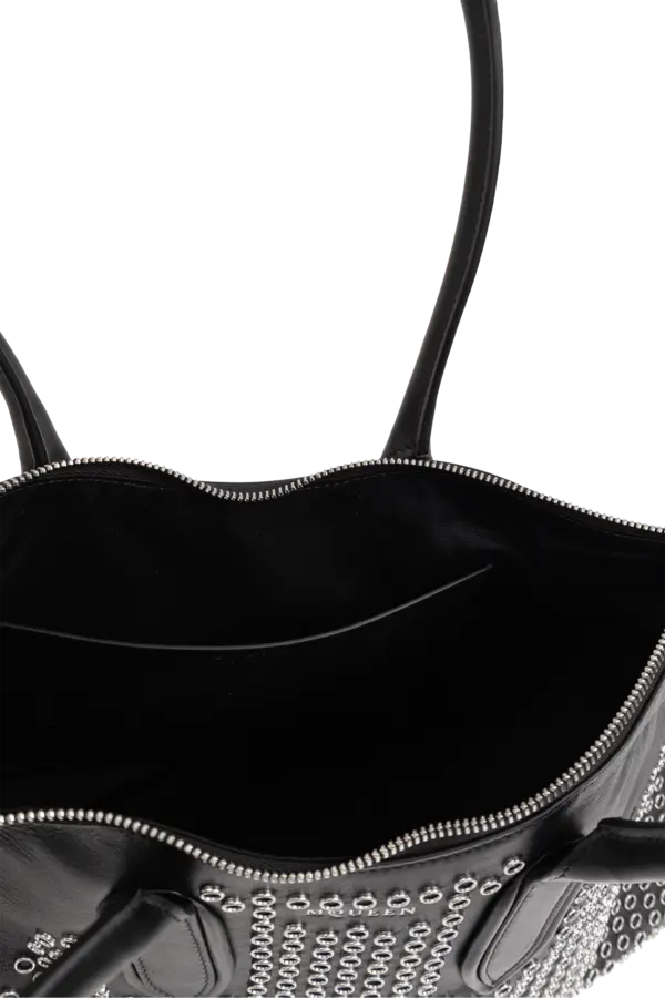 Alexander McQueen Manta Handbag - Black