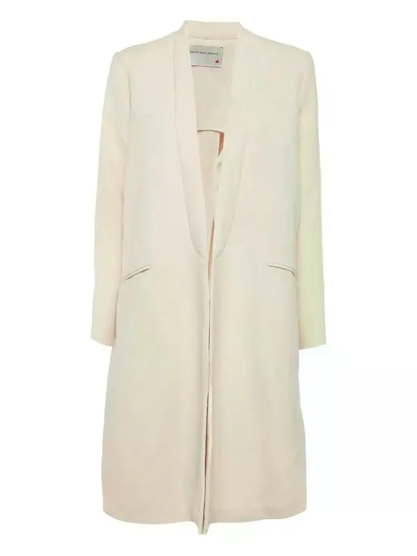 Maison Rabih Kayrouz Wool Slit-detail Coat