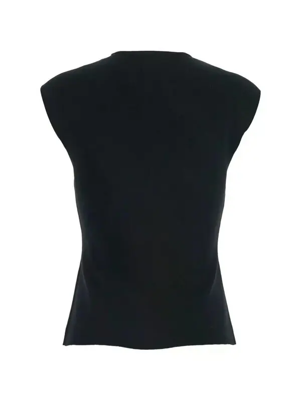 P.a.r.o.s.h Shoulder Pad T-shirt - Black
