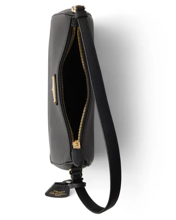 Prada Re-edition 2005 Saffiano Leather Mini-bag - Black