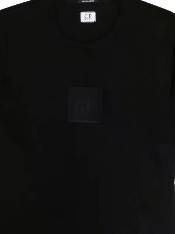 C.P. COMPANY Logo-patch T-shirt
