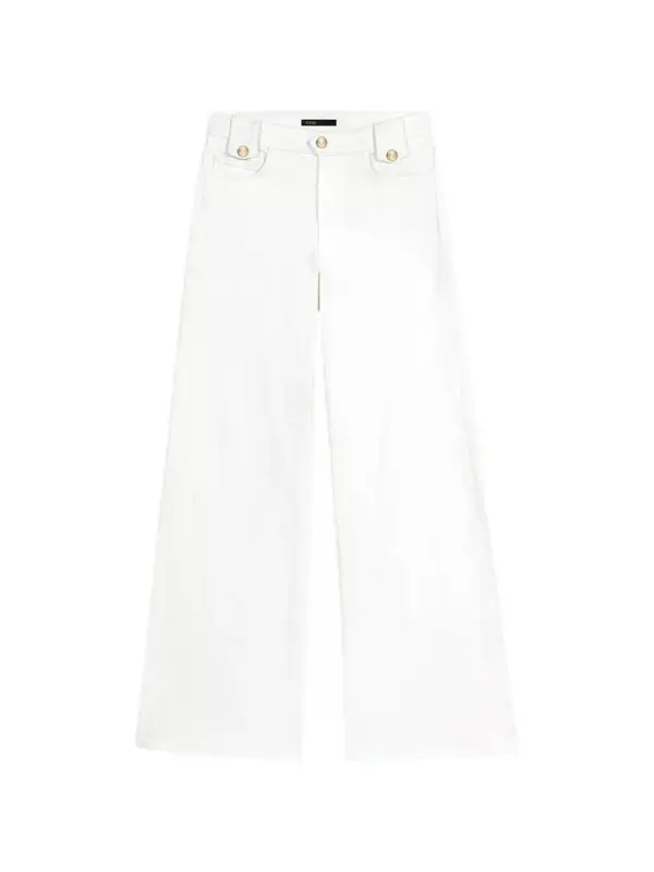 Maje High-waisted Flared Denim Jeans