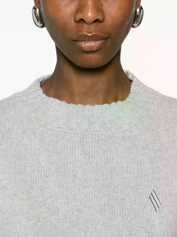 Attico Asymmetric-hem Sweater