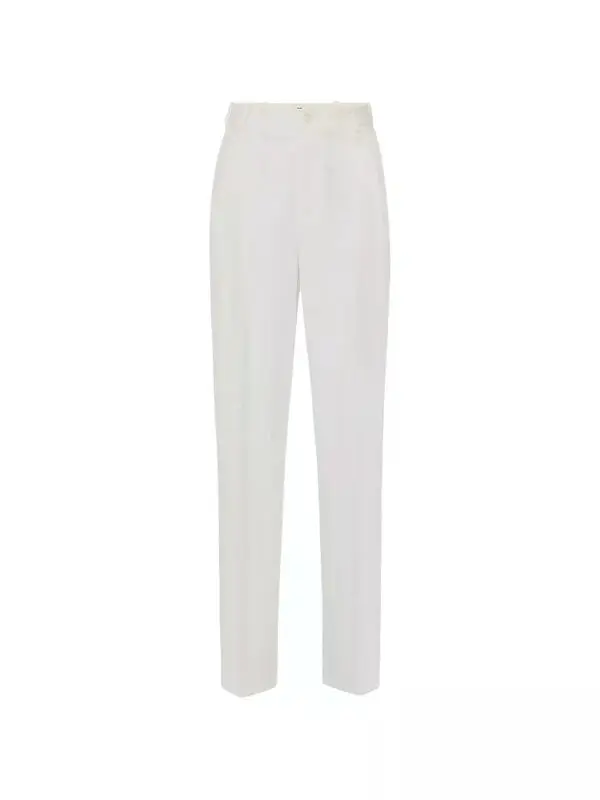 Elisabetta Franchi Gabardine Darts Trousers