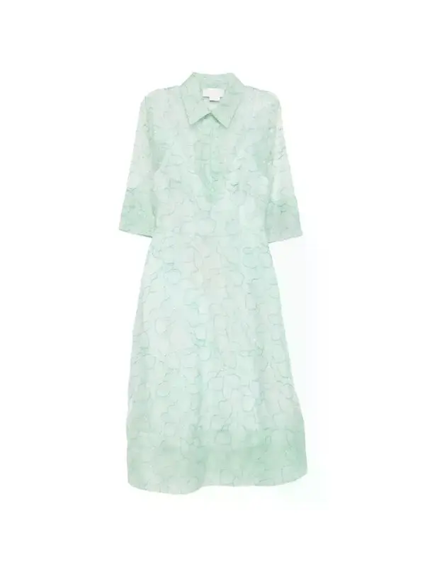 GENNY Floral Sequin Dress