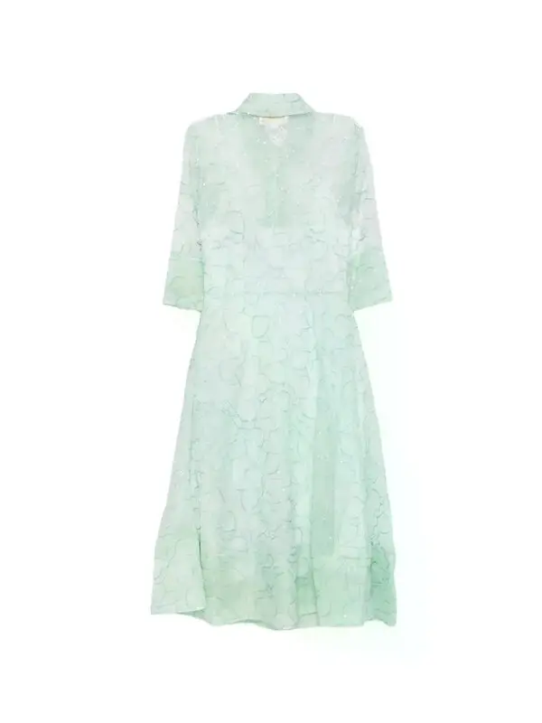 GENNY Floral Sequin Dress