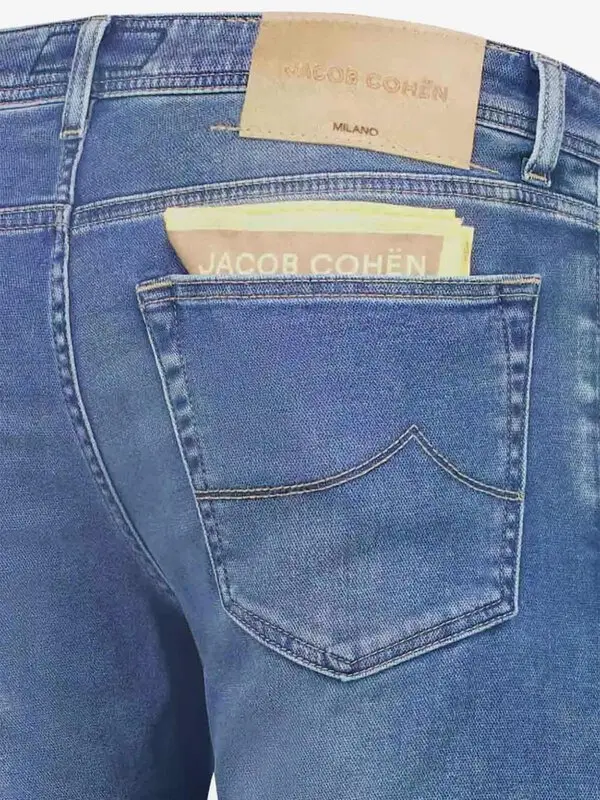 Jacob Cohen Faded Denim Jeans