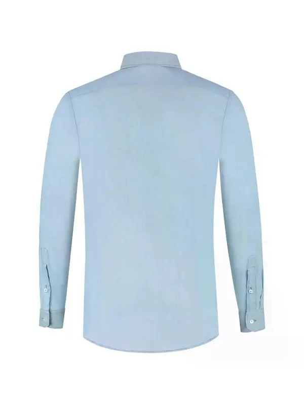 Fedeli Buttoned Shirt - Blue
