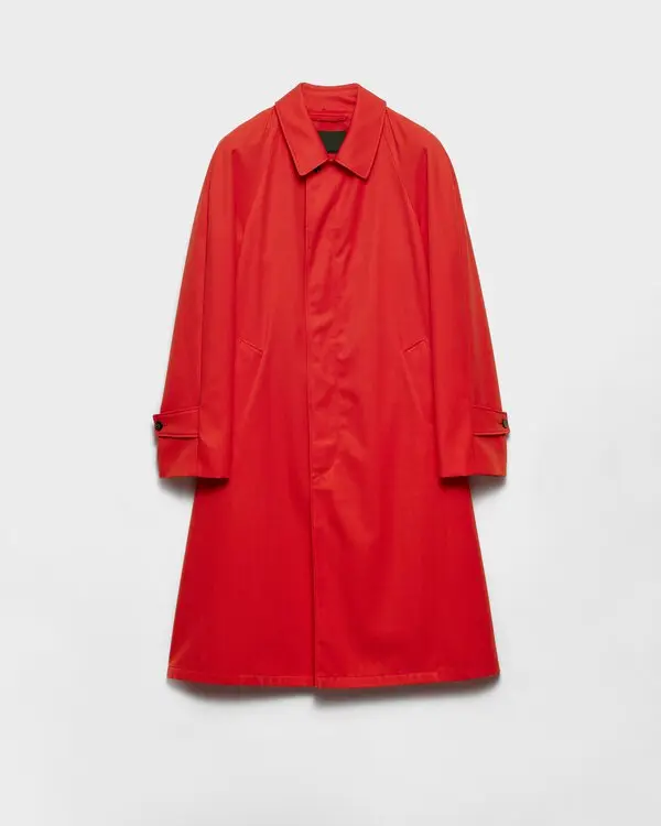 Prada Technical Gabardine Coat