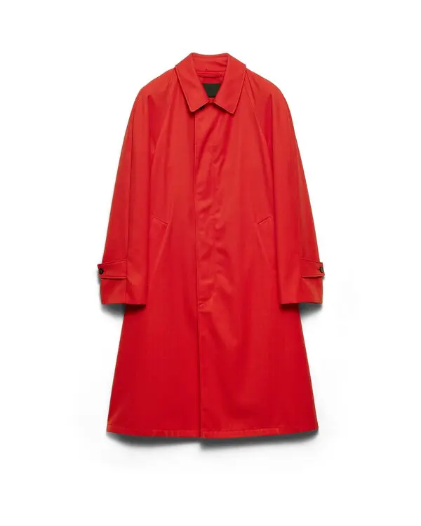 Prada Technical Gabardine Coat