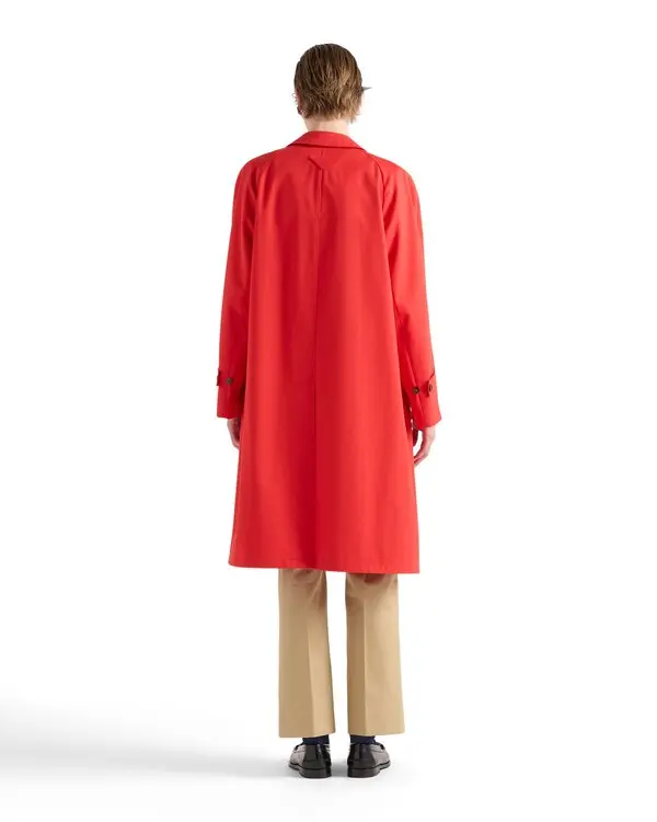 Prada Technical Gabardine Coat