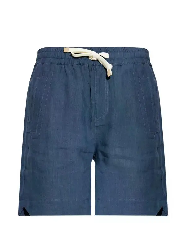 Eleventy Bermuda Drawstring Shorts - Blue