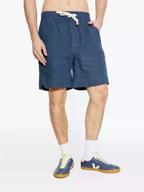 Eleventy Bermuda Drawstring Shorts - Blue