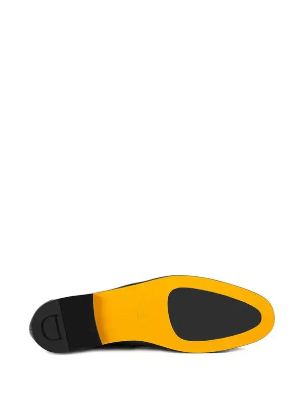 DOUCAL'S Leather Loafers - Black