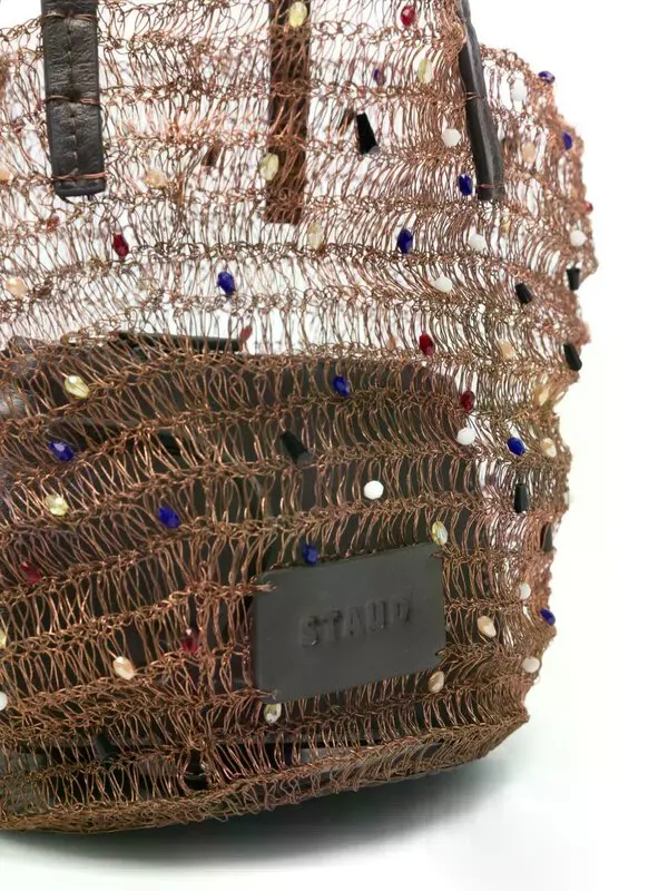 Staud Jewel Beaded Tote