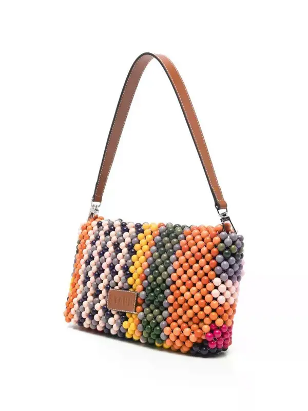 Staud Timmy Beaded Shoulder Bag