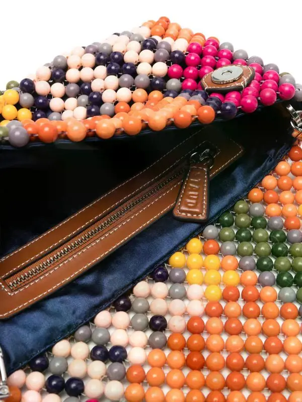 Staud Timmy Beaded Shoulder Bag