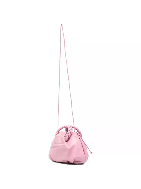 Hereu Bombon Braided-handle Mini Bag - Pink