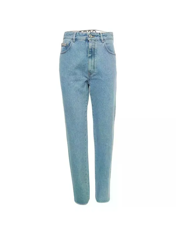 Gcds Logo-embellished Jeans