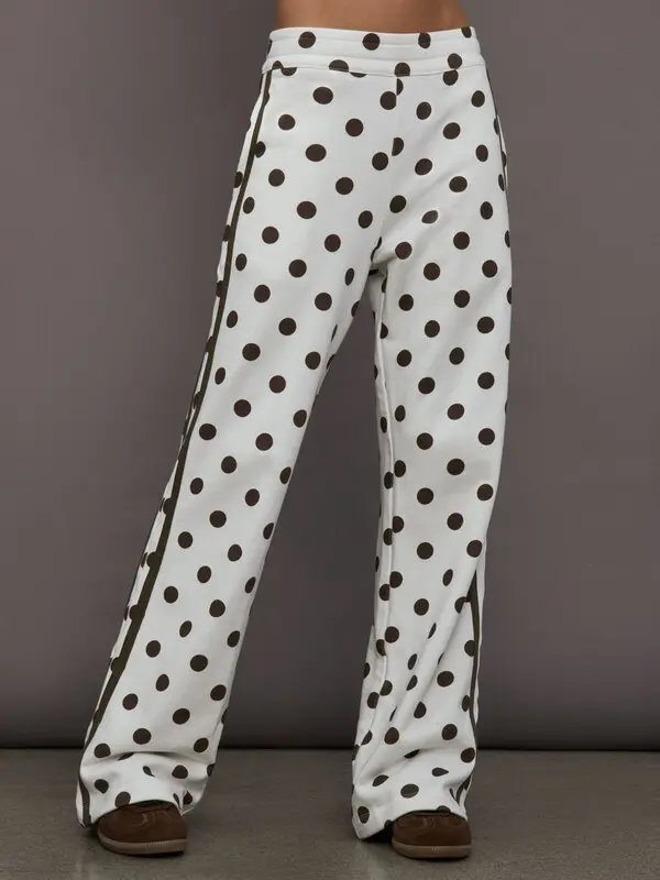 Carbon38 Polka Dot Track Pant