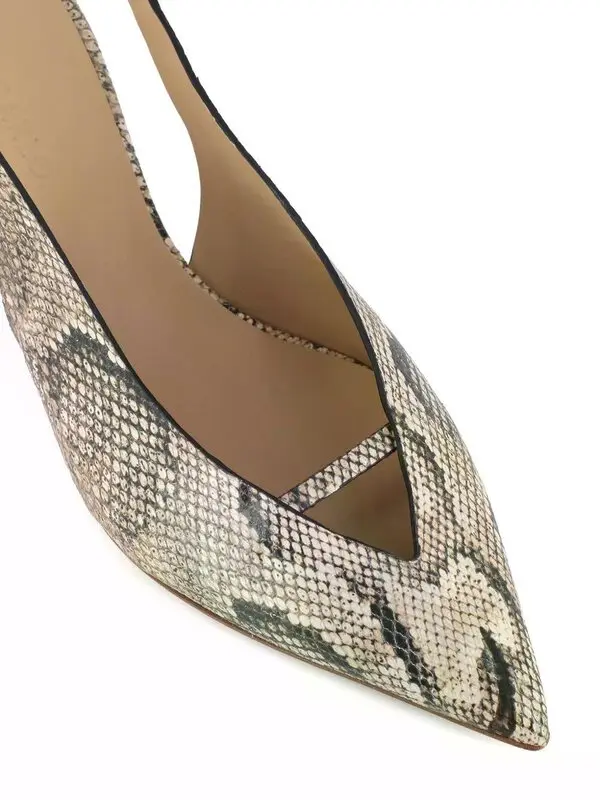 DEL CARLO Pointed Slingback Pumps
