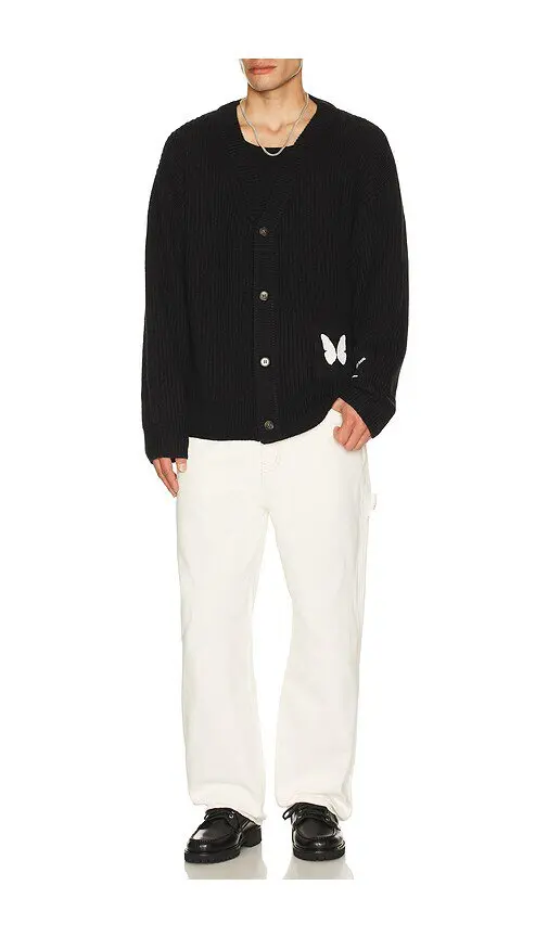 RYOKO RAIN Butterfly Knit Cardigan