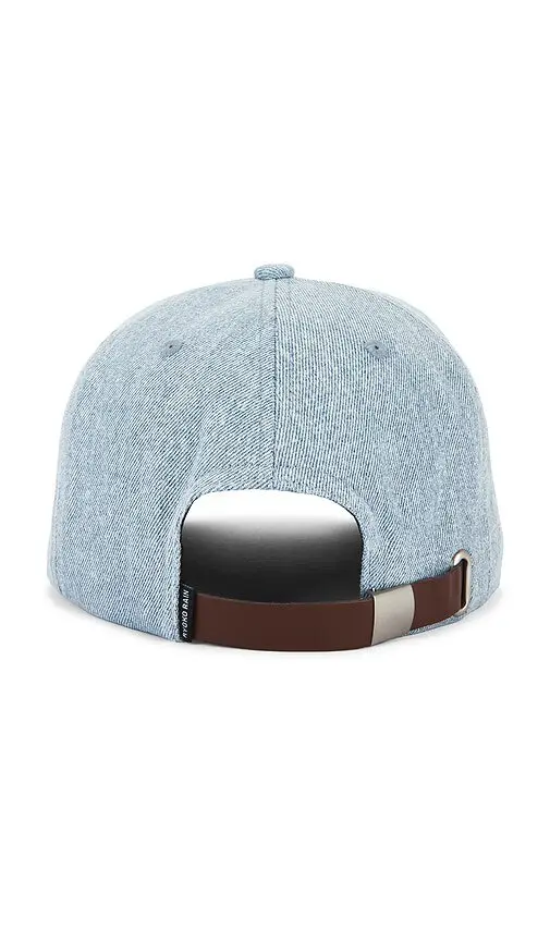 RYOKO RAIN Denim Rose Strapback Hat