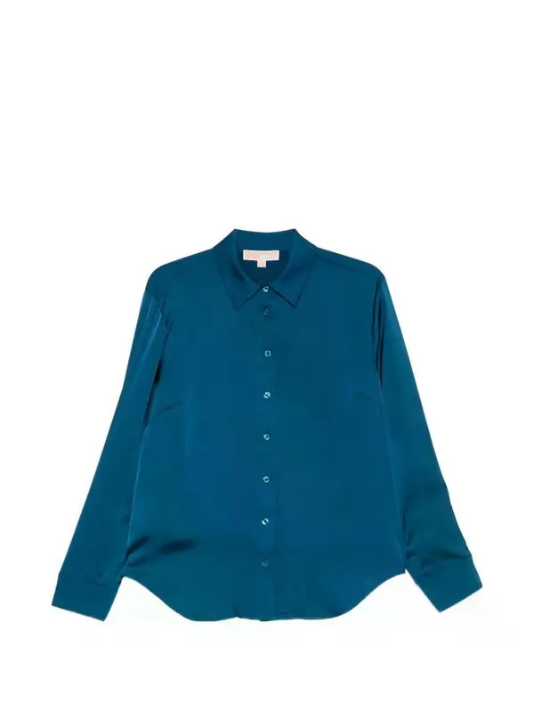 Michael Kors Buttoned Long-sleeve Top