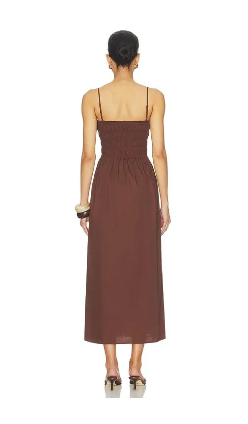 PISTOLA Bianca Shirred Bodice Dress - Bruna
