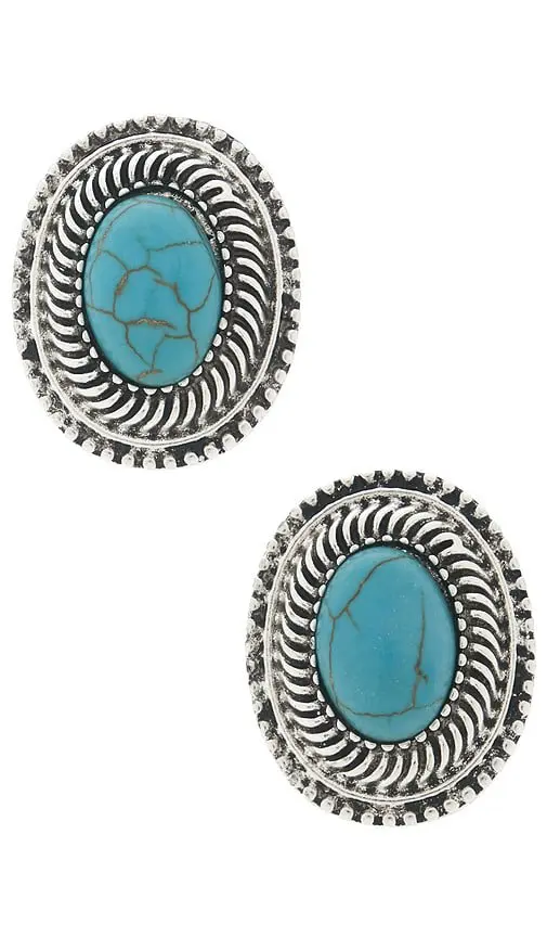 LOVERS AND FRIENDS Mave Earrings - Turquoise