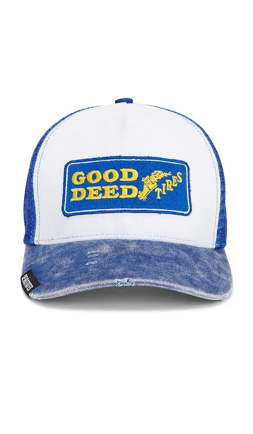 DEVA STATES Good Deed Trucker Cap - Blue