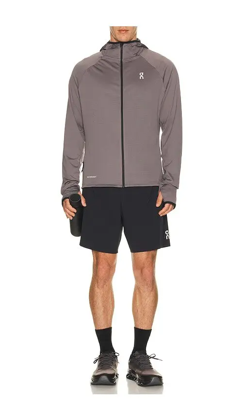 On Climate Zip Hoodie - Ember