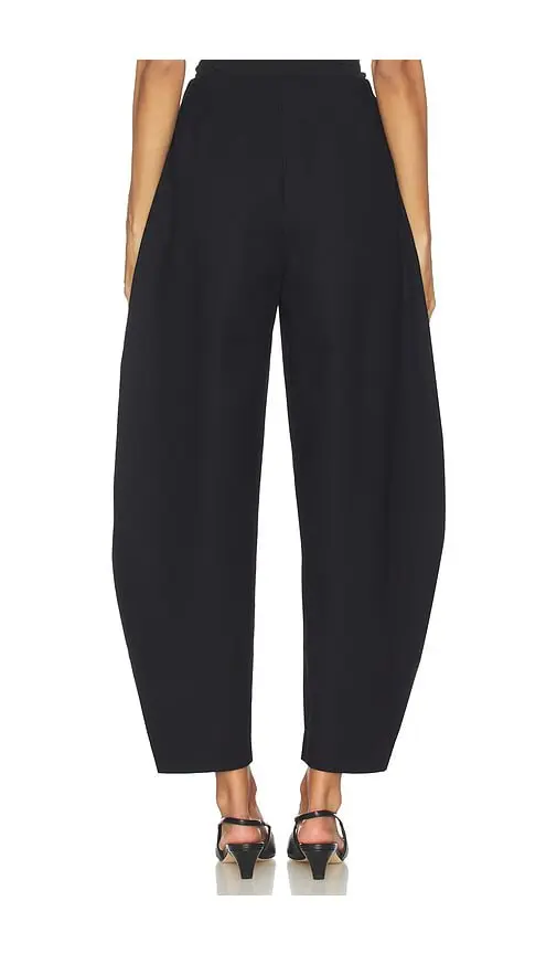 EAVES Sculptural Compact Suiting Ankle Pant