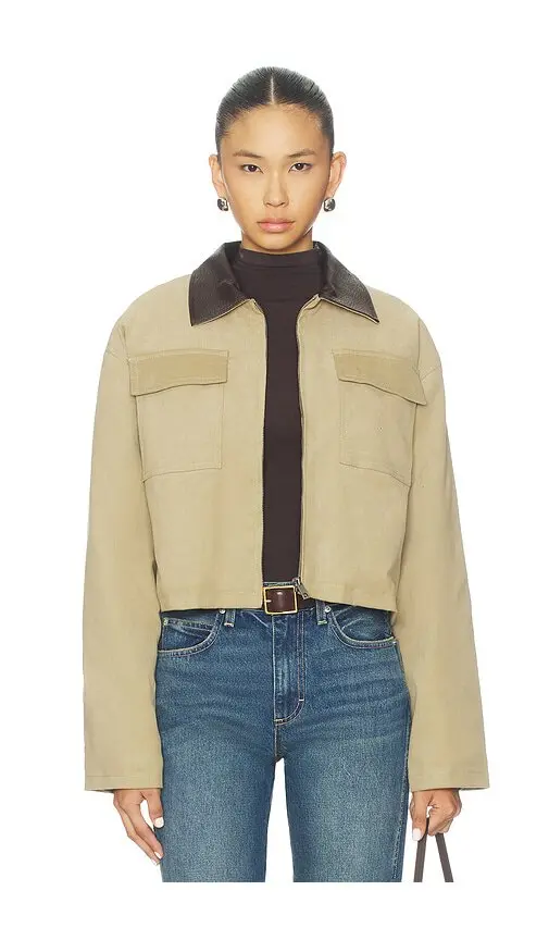 MORE TO COME Laura Jacket - Olive