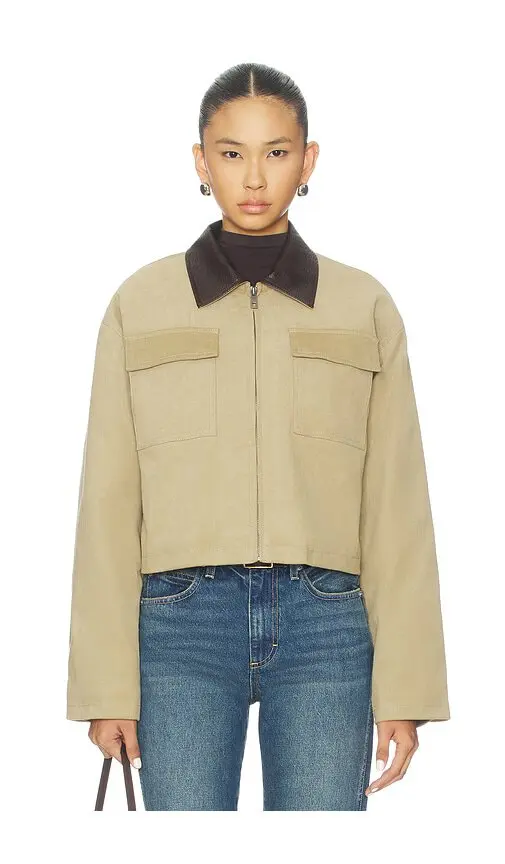 MORE TO COME Laura Jacket - Olive